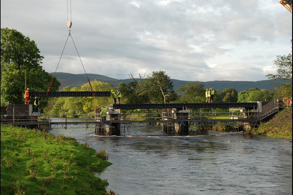 First recycled plastic bridge in Europe built in Scotland | News | Building